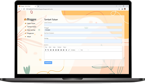 Bloggee - Super Simple No SQL Blog CMS